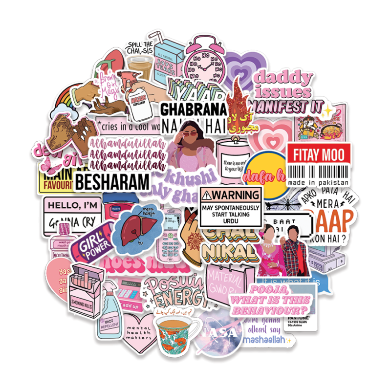 55 Pcs Aesthetic Packs – Cherrygloshop